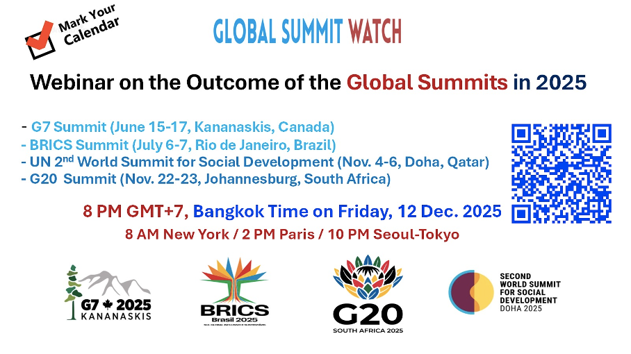 Global summit watch – Gabriele Köhler